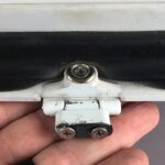 How To Fix Door Hinges On Jayco Camper Trailer [Pulled Through Door Trim]